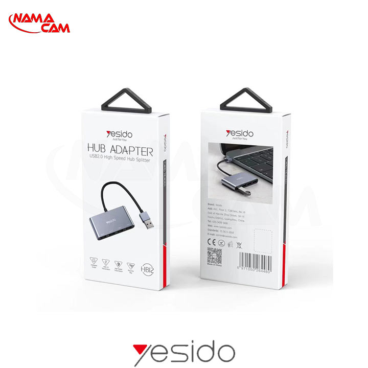 هاب 4 پورت USB یسیدو HB12 - فروش ویژه هاب USB کامپیوتر